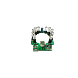 IR-LED Ring including PIR sensor